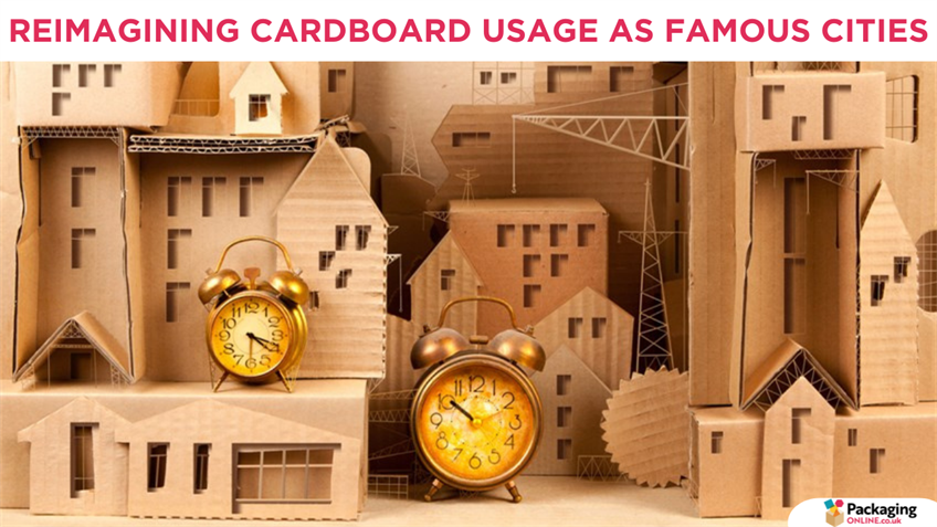 Reimagining Cardboard Usage as Famous Cities