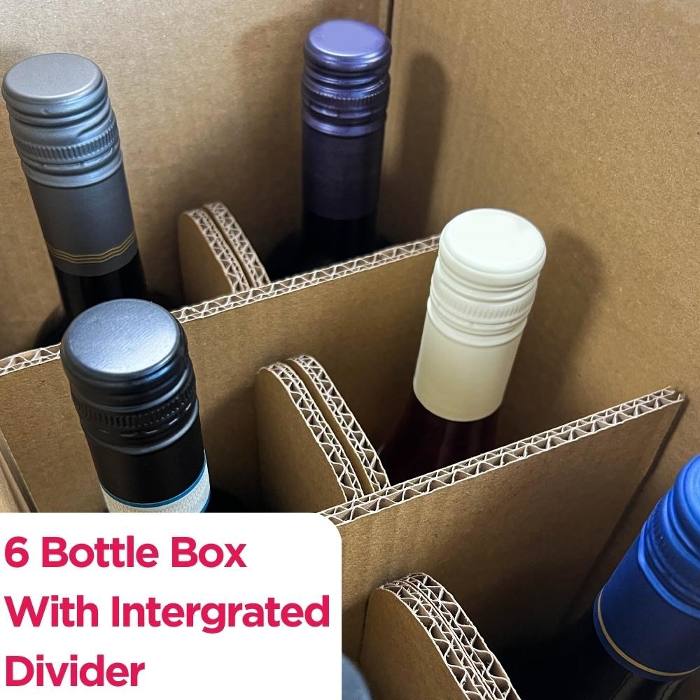 Bottle Boxes | Cardboard Wine Bottle Box Packaging | Challenge Packaging