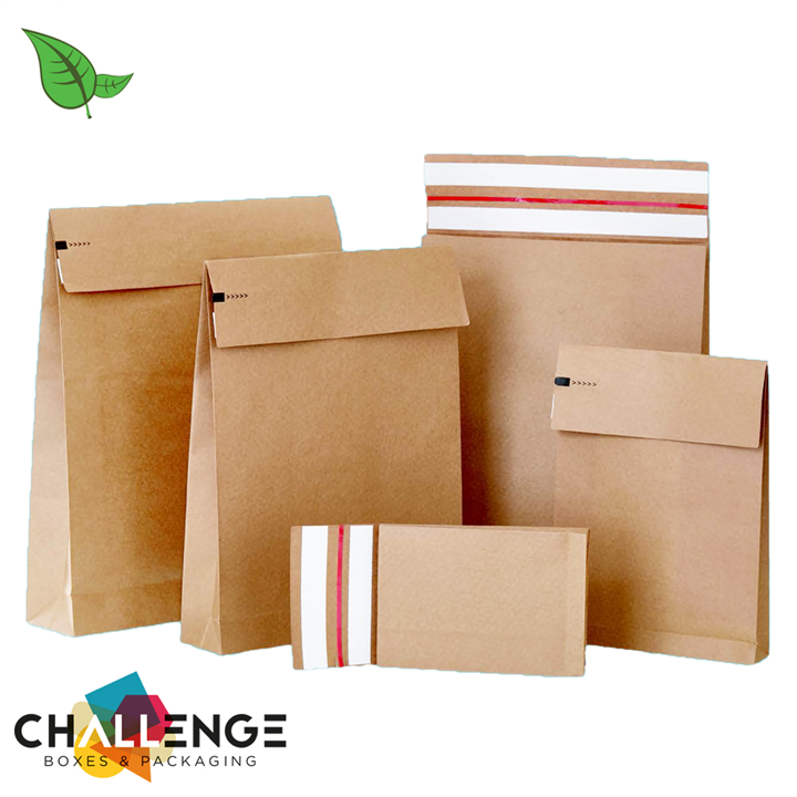 Gusseted Paper Mailing Bag | Challenge Packaging
