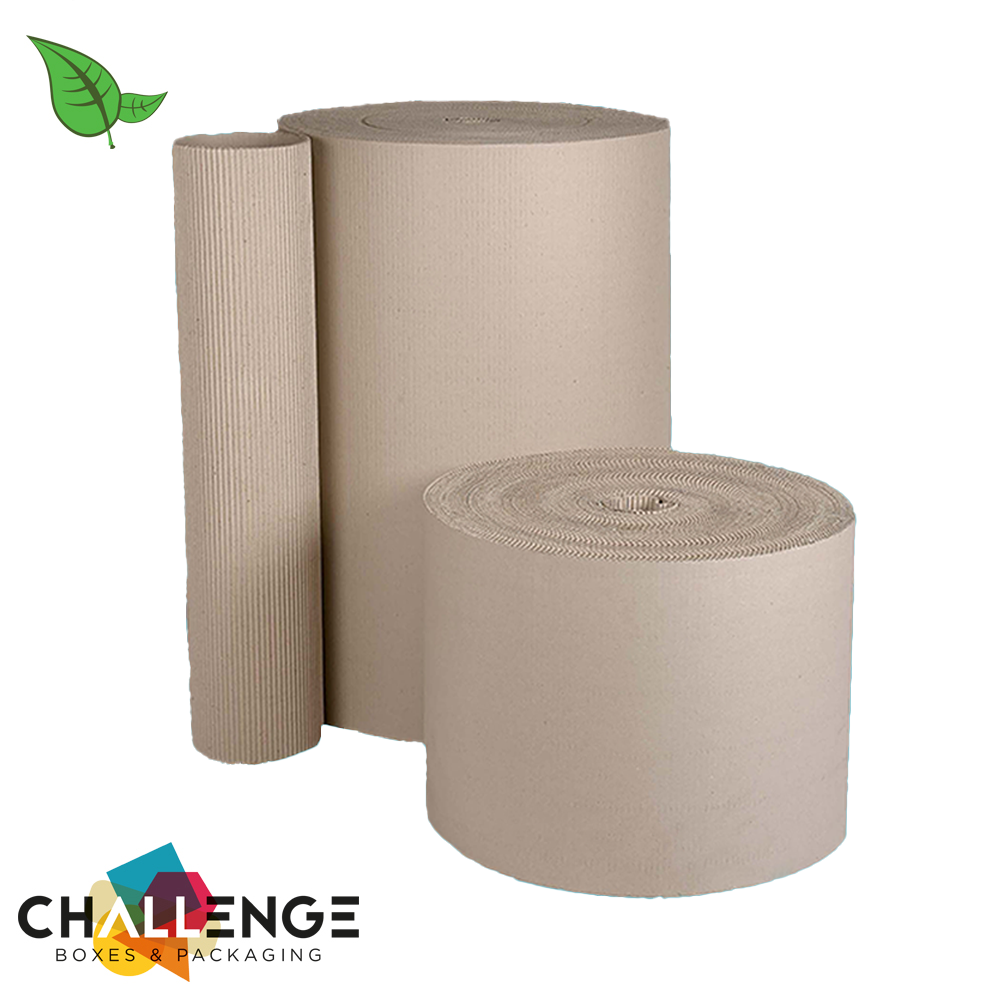 Corrugated Paper | Corrugated Brown Paper Roll | Challenge Packaging